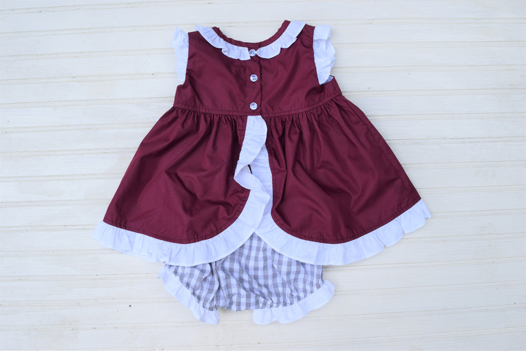 Miss Maroon Swing Top / Bloomer Set – AnnieB & TLC